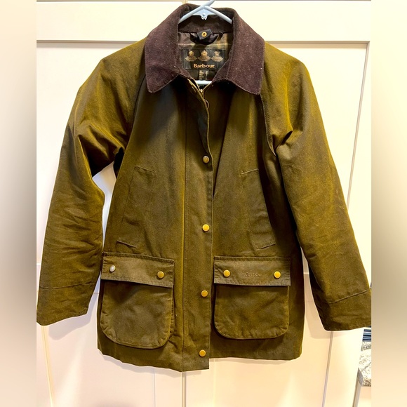 Barbour | Jackets & Coats | Authentic Waxed Acorn Barbour Jacket Women ...